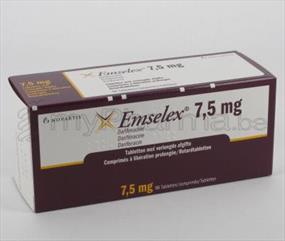 Pharmacie Meysen SPRL 3990 Peer : Home > EMSELEX 7,5 MG 98 COMP