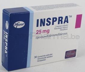 Apotheek Meysen Peer 3990 Peer : Welkom > INSPRA 25 MG 30 TABL
