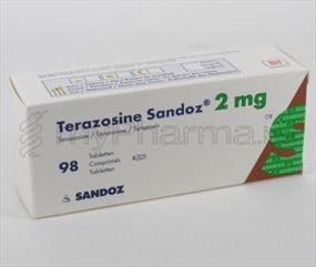 Pharmacie Meysen SPRL 3990 Peer : Home > TERAZOSINE SANDOZ 2 MG 98 COMP