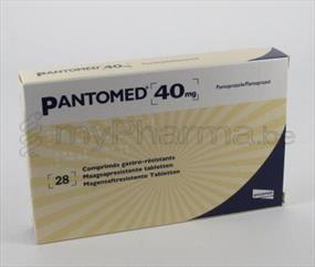 Apotheek Meysen Peer 3990 Peer : Welkom > PANTOMED 40 MG 28 TABL
