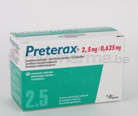 BVBA apotheek Patrick Meysen 3990 Peer : Welkom > PRETERAX 2,5 MG/0 ...