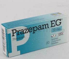 BVBA apotheek Patrick Meysen 3990 Peer : Welkom > PRAZEPAM EG 10 MG 20 TABL