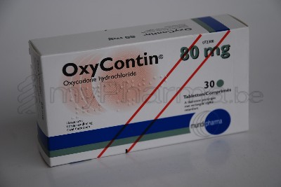 BVBA apotheek Patrick Meysen 3990 Peer : OXYCONTIN 80 MG 30 TABL